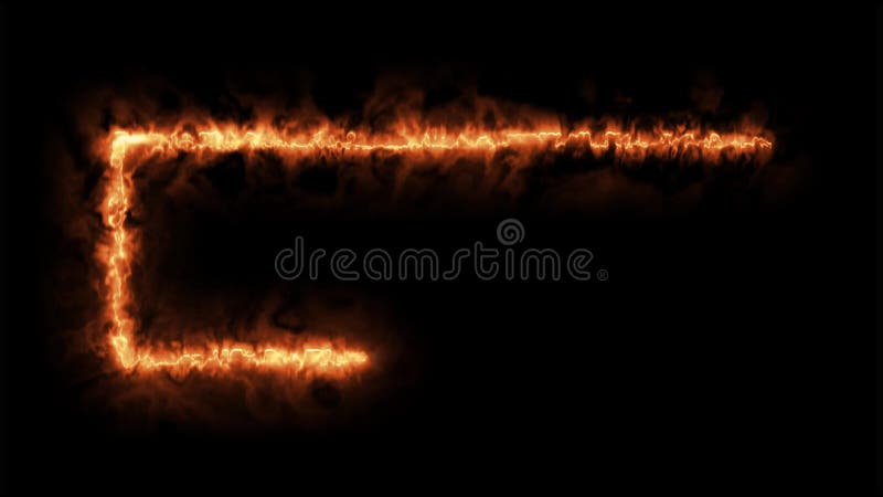 Fire frame stock video. Video of flame, loopable, motion - 51480623