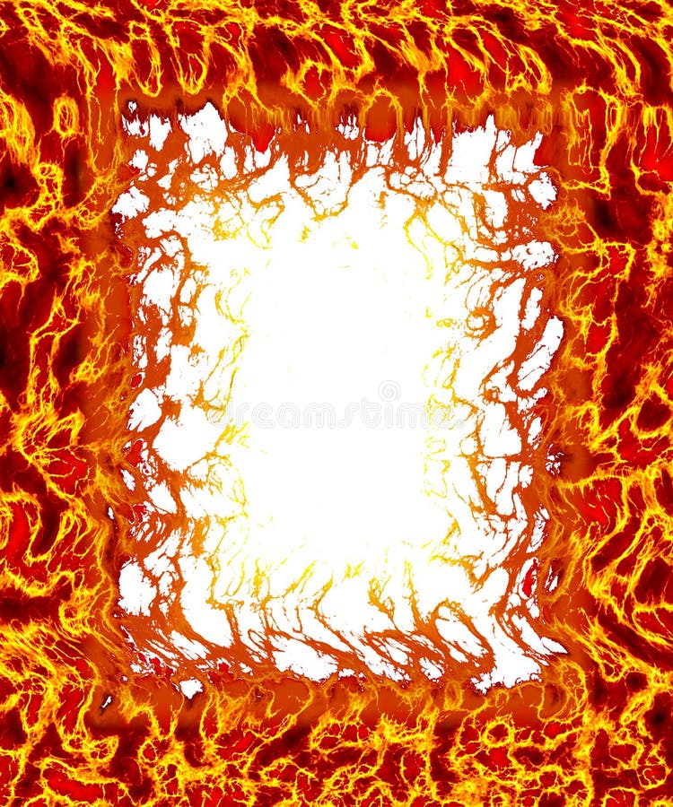 Yellow fire stock illustration. Illustration of abstract - 9867345