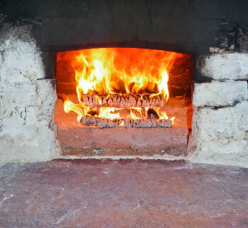 Fire in the Furnace stock photo. Image of fiery, furnace - 24557166