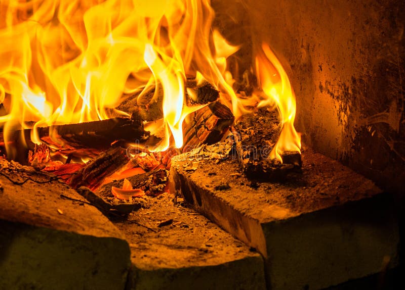 Fire from the furnace stock photo. Image of graphics - 76256974