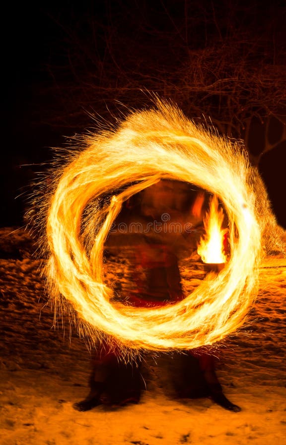 Fire games stock image. Image of dancer, ball, circle - 49840267