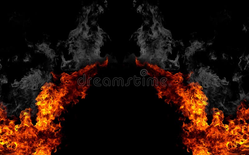 Fire frame stock illustration. Illustration of element - 15067148
