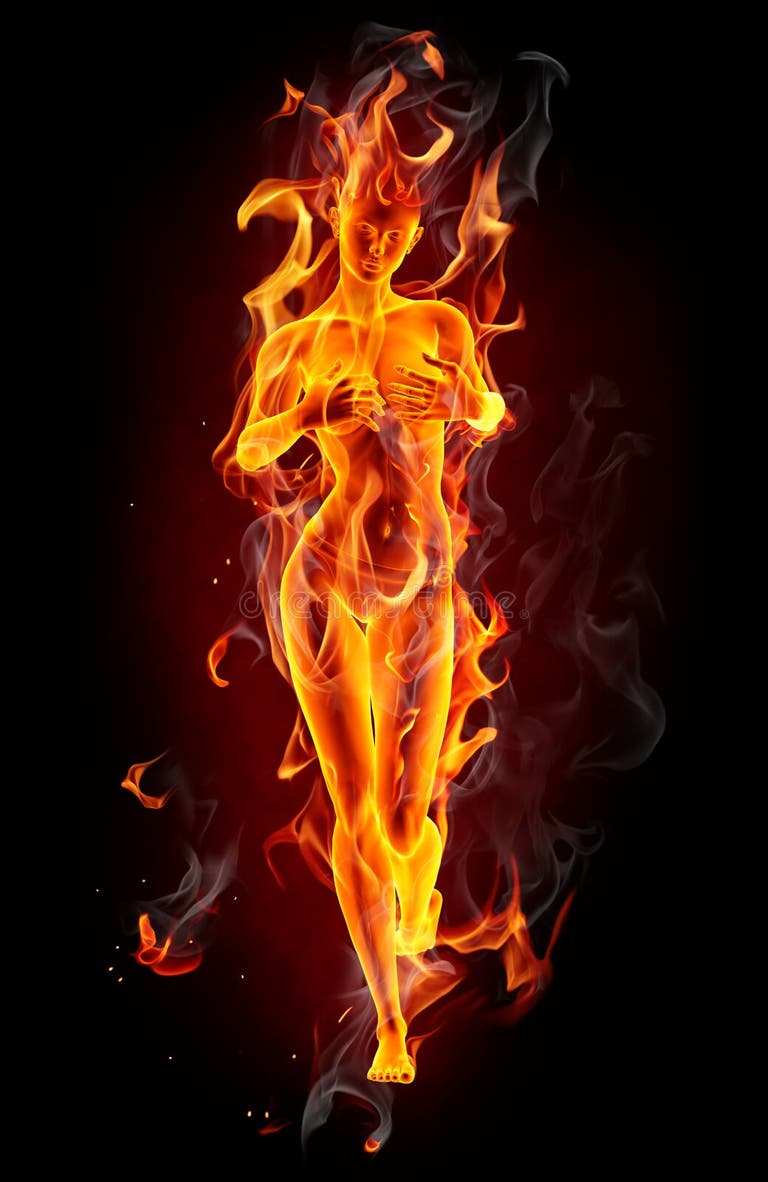 Girl Fire Red Stock Illustrations – 2,413 Girl Fire Red Stock ...
