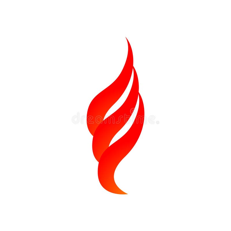 Fire Graphic Design Template Vector Isolated Illustration Stock Vector ...