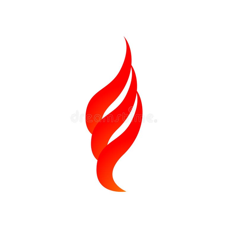 Fire Graphic Design Template Vector Isolated Illustration Stock Vector ...