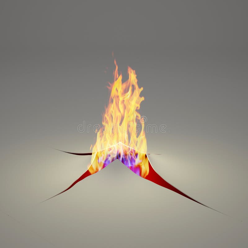 Fire from ground stock photo. Image of burning, fierce - 33853874