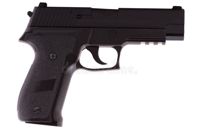 Fire gun stock photo. Image of isolated, weaponry, fire - 28332458