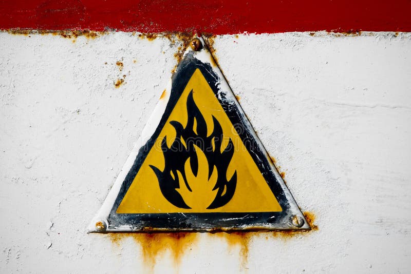 Fire hazard stock image. Image of aged, open, icon, abandoned - 18549493