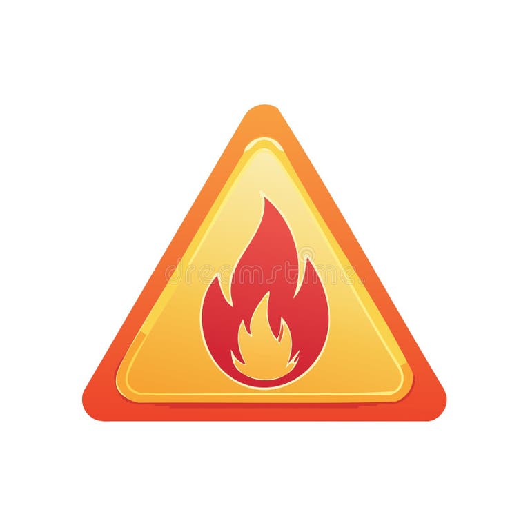 Fire Sign Triangle Stock Illustrations – 6,069 Fire Sign Triangle Stock ...