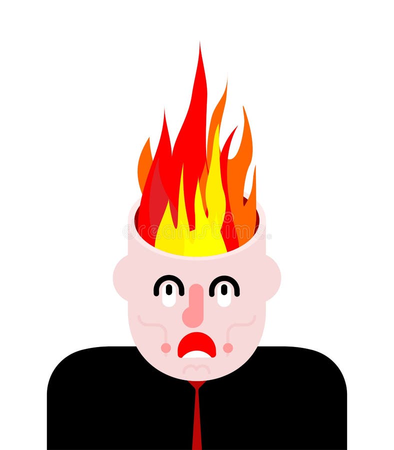 Brains Burn Stock Illustrations – 6 Brains Burn Stock Illustrations ...