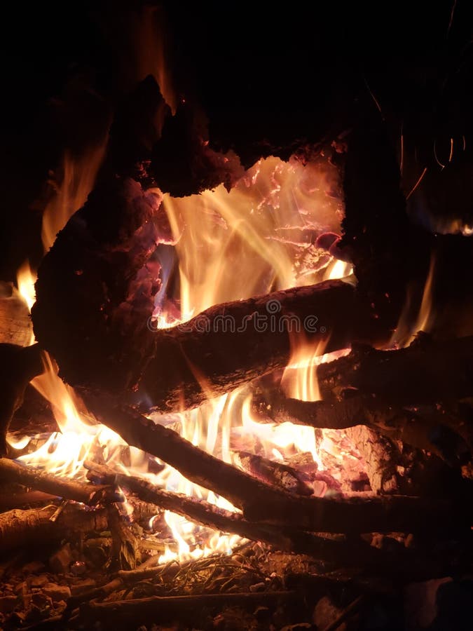 Fire, heat, nice, relaxing stock photo. Image of fireworks - 225725780