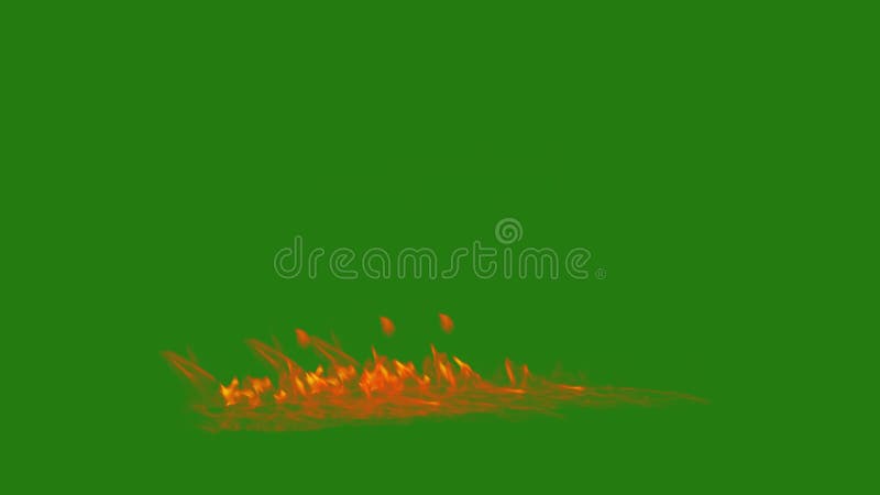 Fire High Quality Green Screen 4k Stock Footage - Video of isolated ...