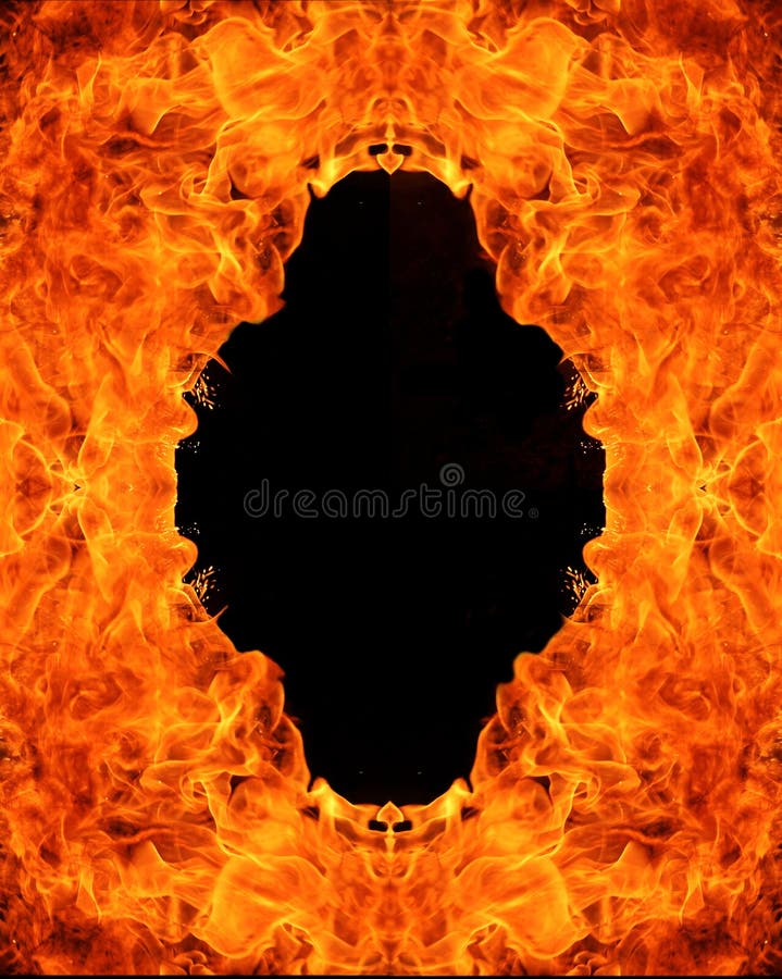 Fire circle stock image. Image of round, background, light - 5038275
