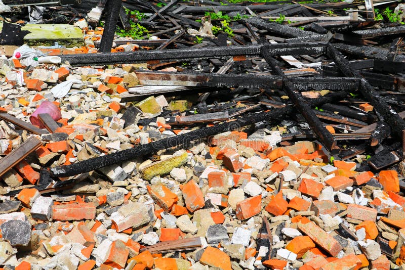 Fire Home Scrap Detail Wood Conflagration Stock Photo - Image of ...