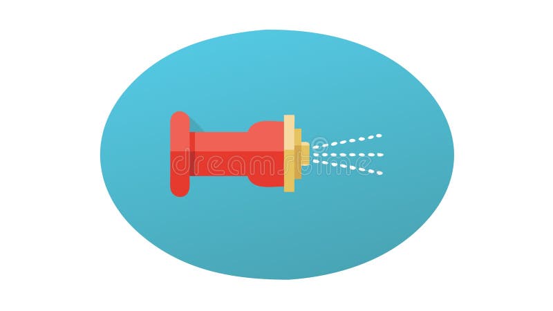 Vector Fire Hose Spraying Water Stock Illustrations – 392 Vector Fire ...