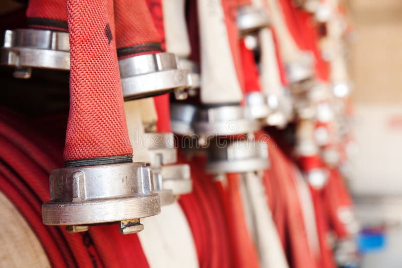 Fire hoses stock photo. Image of hose, industry, burn - 20463478