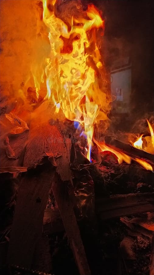 FIRE so HOT stock photo. Image of fullfire, beautifullfire - 222089872