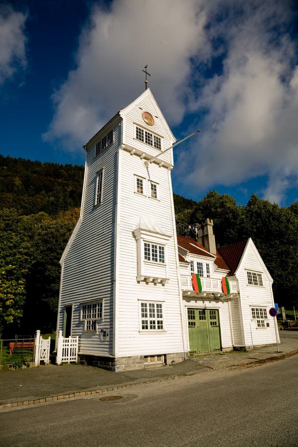 Fire House stock photo. Image of engine, station, white - 7462436