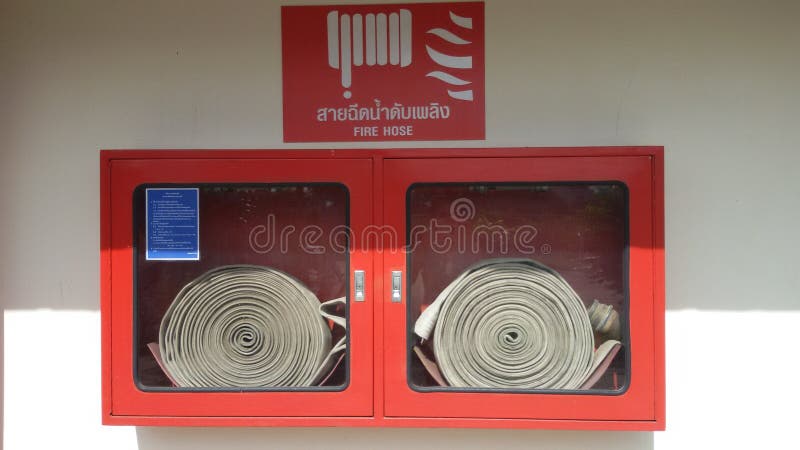 Fire house stock photo. Image of protect, wall, tube - 50650498