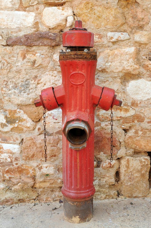 Fire hydrant stock photo. Image of rust, wall, metal - 20917104