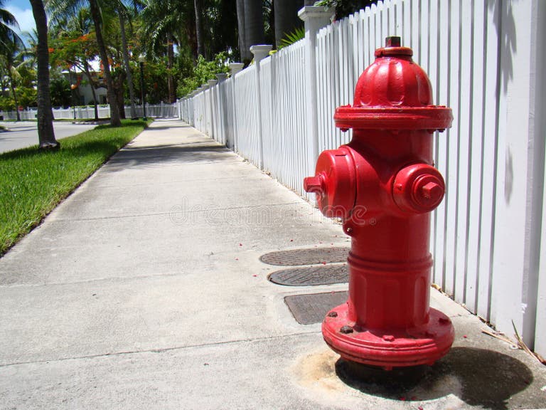 Fire Hydrant stock photo. Image of hydrant, fence, picket - 7786206