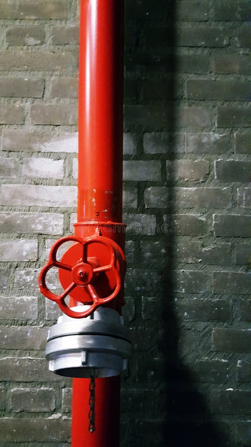 Fire Hydrant in a Building stock image. Image of sprinkler - 83631435