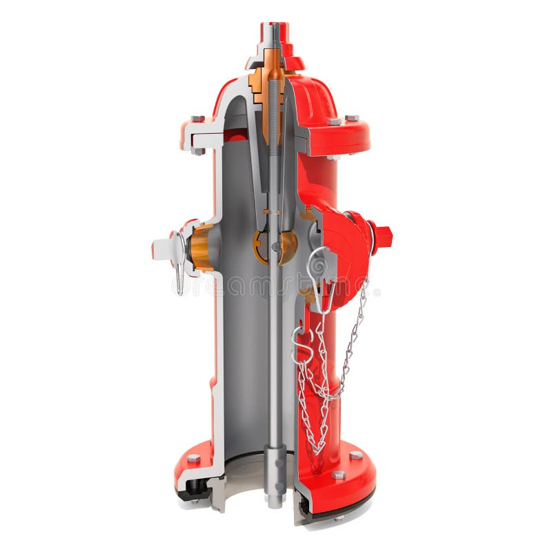 Hydrant Cutaway Stock Illustrations – 3 Hydrant Cutaway Stock ...