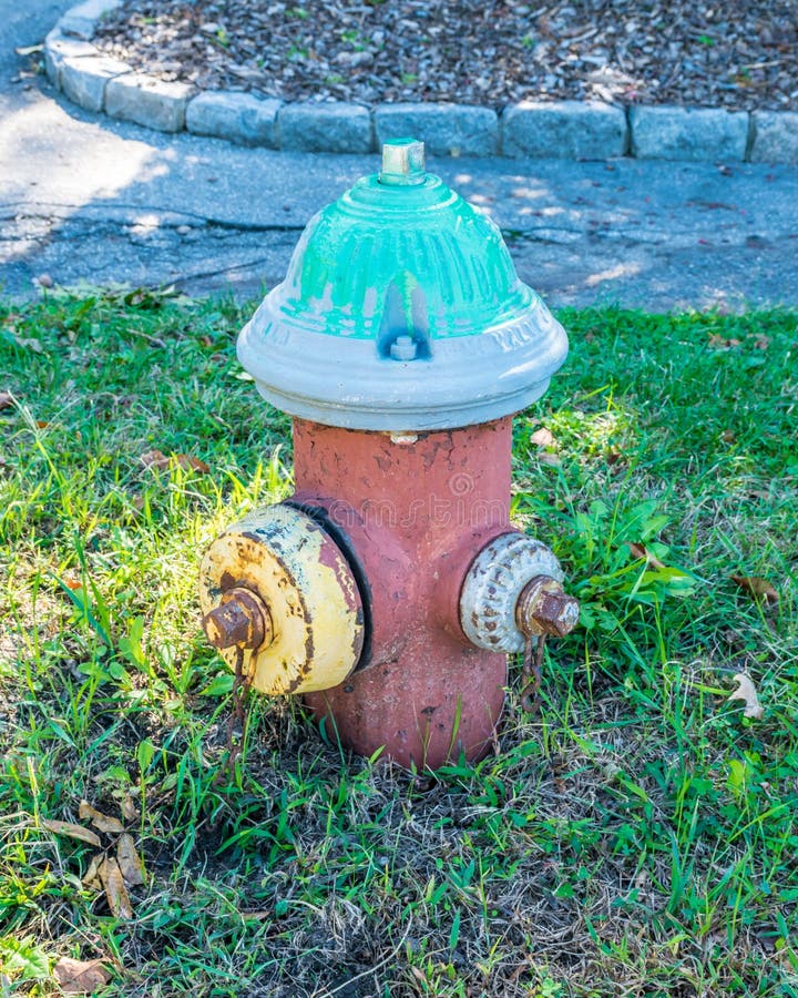 Fire Hydrant fireplug stock image. Image of covered, park - 83234193