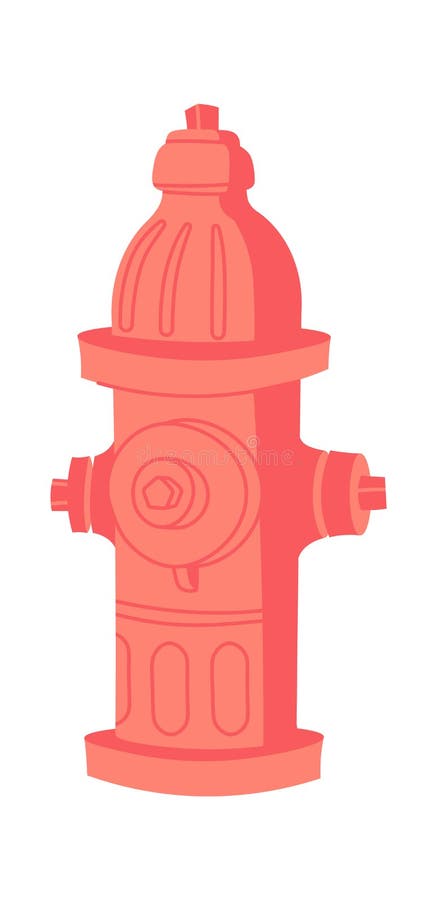 Fire Hydrant Flat Icon Firefighter Equipment Stock Vector - Illustration of graphic, pictogram ...
