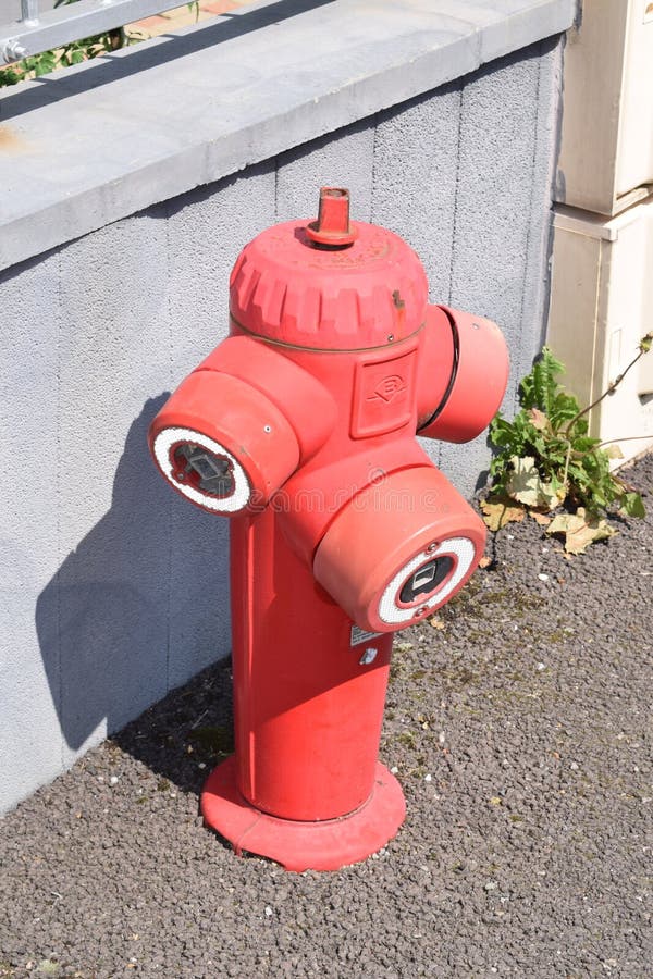 Fire hydrant in France stock photo. Image of ligth, sculpture - 330736916