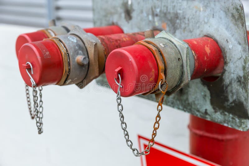 Fire Hydrant Head Closeup Cap Stock Photo - Image of commercial ...