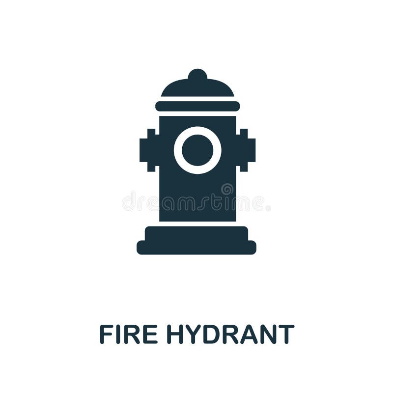Fire Hydrant Icon. Creative Element Design from Fire Safety Icons ...
