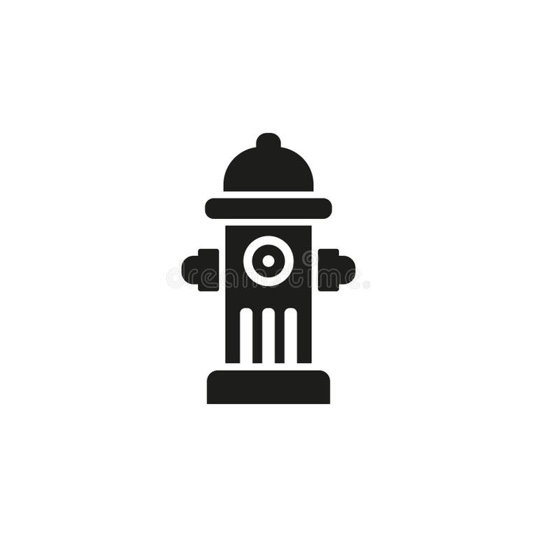 Fire hydrant icon stock vector. Illustration of equipment - 380247429
