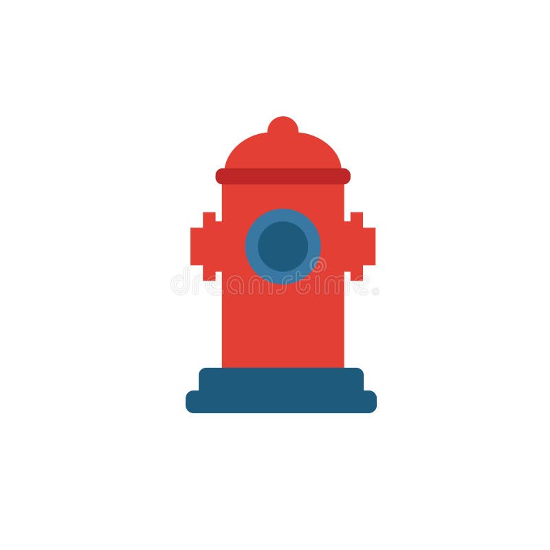 Fire Hydrant Icon. Simple Flat Element from Fire Safety Collection ...