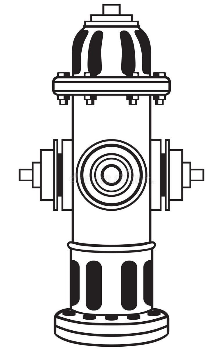 Hydrant Drawing Stock Illustrations – 1,467 Hydrant Drawing Stock ...