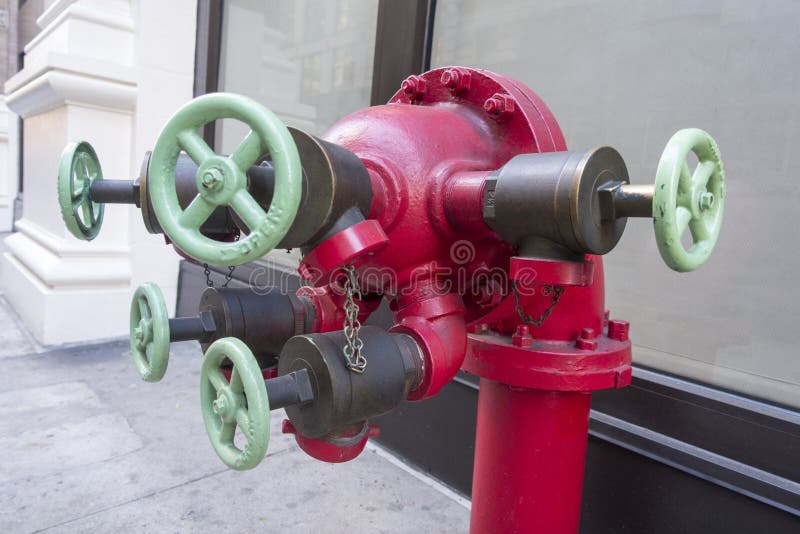 Fire Hydrant with Many Values Stock Photo - Image of hydrant, complex ...