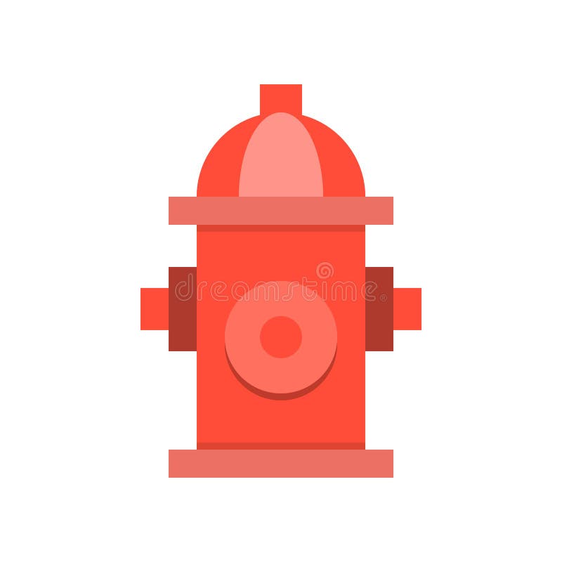 Fire hydrant simple icon stock vector. Illustration of element - 113947098