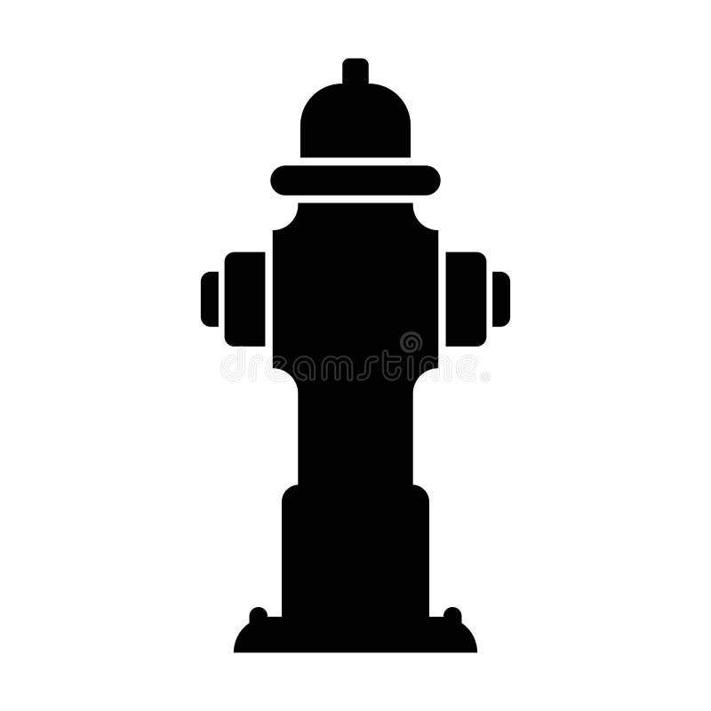 Fire Hydrant Symbol Icon, Logo Vector Illustration Design Template ...