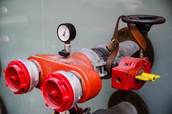 The Fire Hydrant System of the Firefighting Systems in a Building or ...