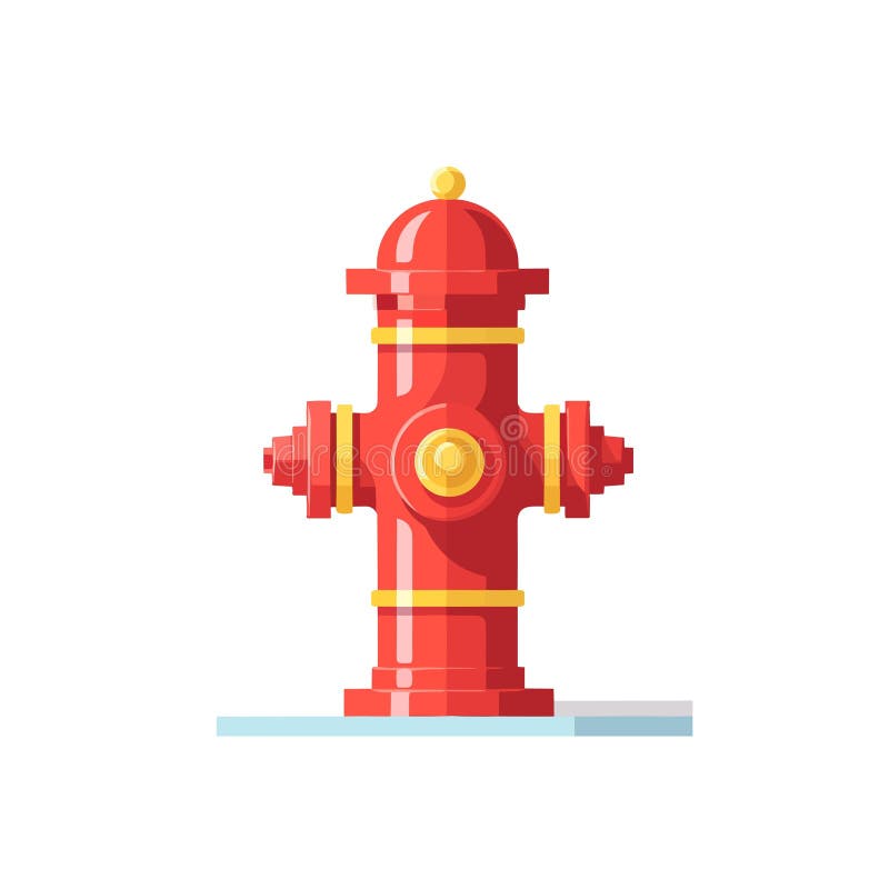 Fire Hydrant Tap Vector Isolated on White Illustration Stock Vector ...