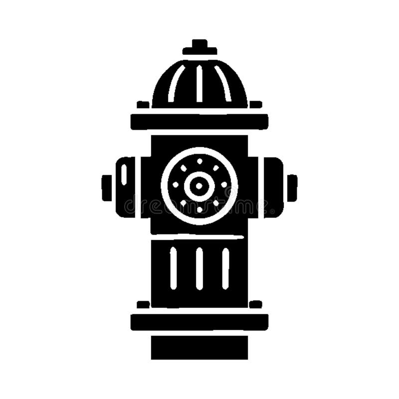 Fire Hydrant Vector Icon Logo Illustration. Stock Vector - Illustration ...