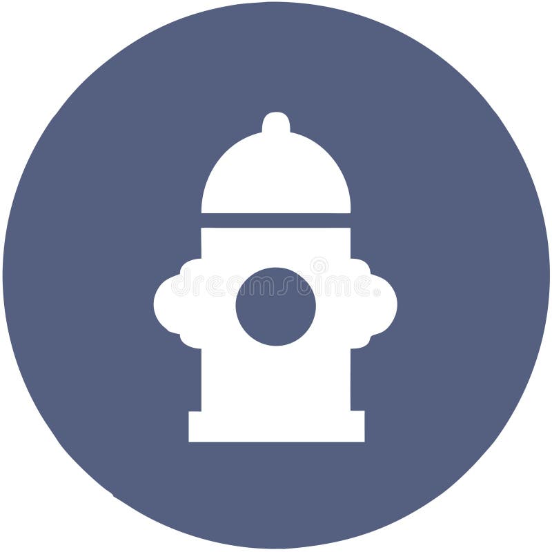 Fire Hydrant Vector Symbol for Safety and Emergency Signage Stock ...