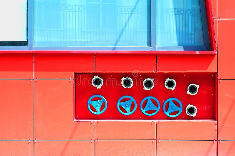 Fire Hydrant Water Emergency System for Office Buildings in a Brick ...