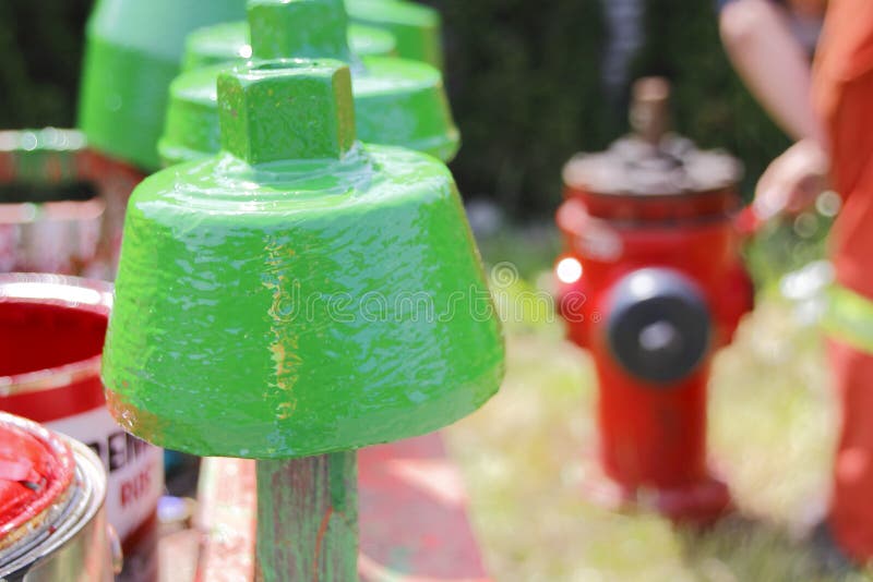 Fire Hydrant Green Cap Stock Photos - Free & Royalty-Free Stock Photos ...