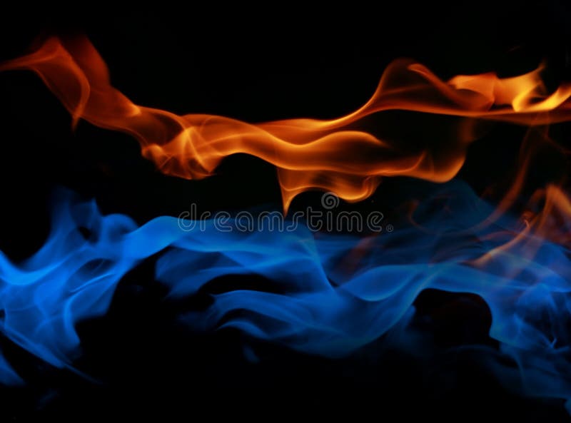 Fire & ice design stock image. Image of motion, smooth - 4428465