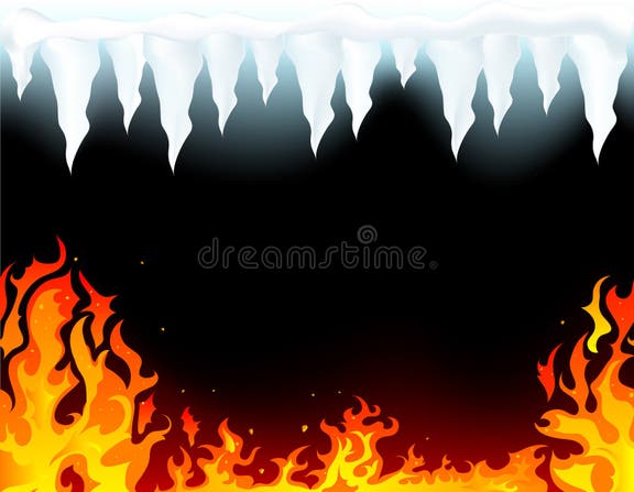 Fire Ice Border Stock Illustrations – 161 Fire Ice Border Stock ...