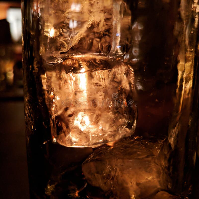 Fire through ice stock photo. Image of mood, sepia, candle - 176719012