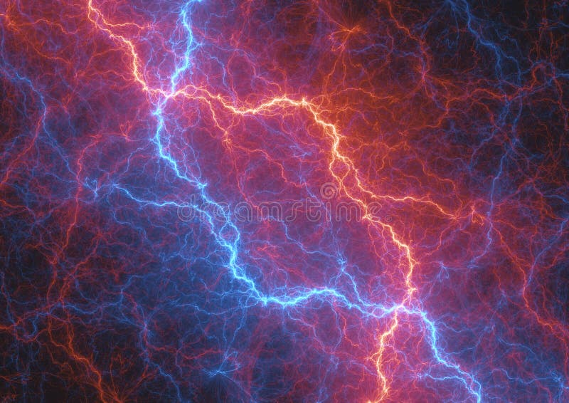 Abstract Electrical Background Stock Illustration - Illustration of ...