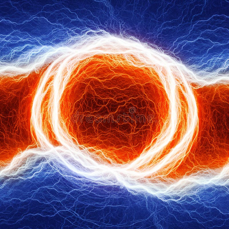 Fire and ice orb stock illustration. Illustration of flare - 74842285