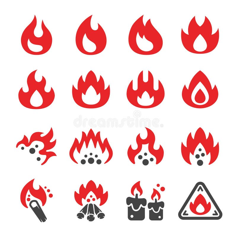 Fire Icon Sign Basic Stock Illustrations – 782 Fire Icon Sign Basic ...